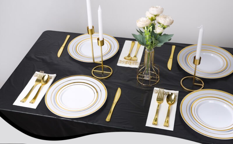 Secure Your Plastic Tablecloth: Genius Ways To Keep Tablecloths From ...